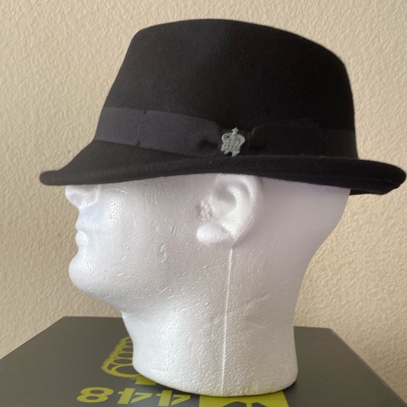 Christys’ | Accessories | Christys Crown Collection Black Stingy Brim ...